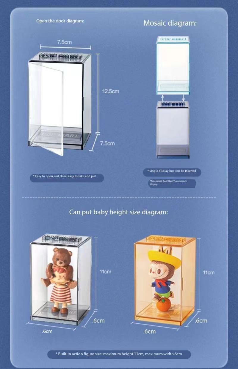 [Sale] Dolls Acrylic Display Box For Dolls – arkboxing